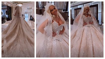 Anda Adam a îmbrăcat rochia de mireasă! Suma uriașă pe care artista a ...
