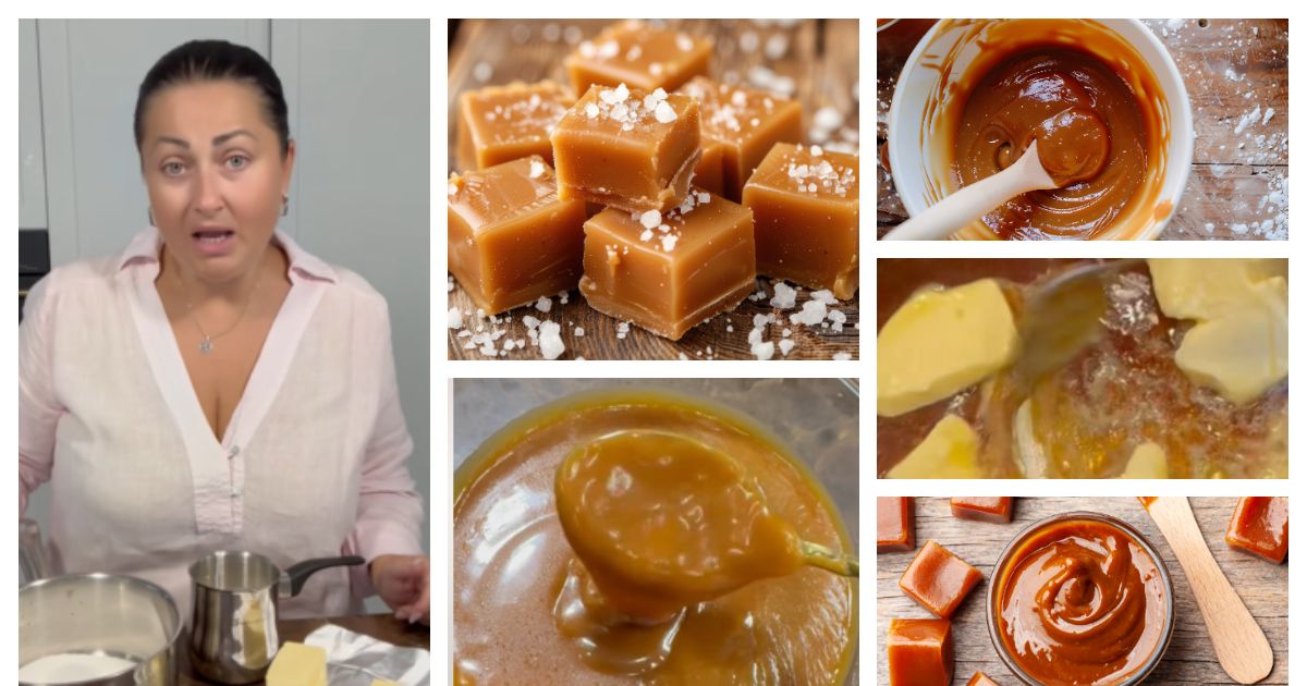 Rețeta de caramel sărat a Gabrielei Cristea! „Caramelul sărat putem să ...