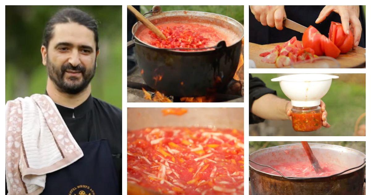 Zarzavat pentru iarnă la ceaun, rețeta fratelui Daniel de la Mănăstirea ...