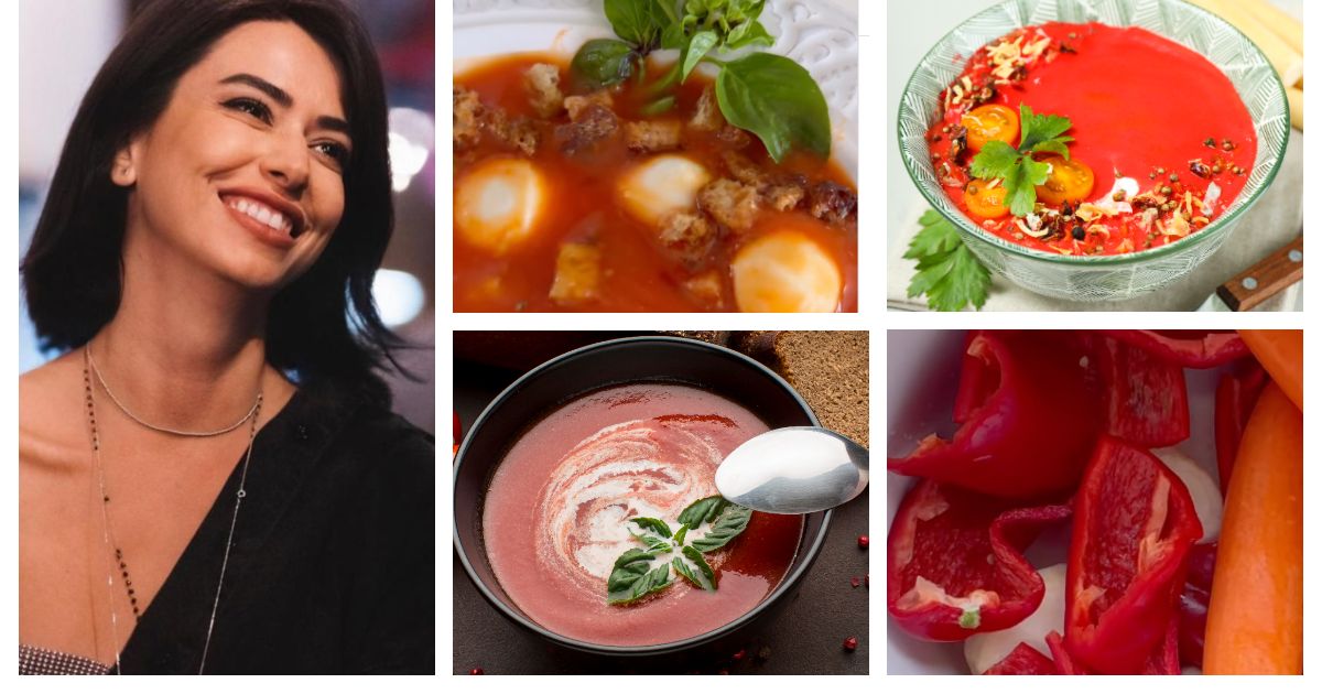 VIDEO Cum pregătește Diana Bart supa cremă de roșii, cu mozzarella și crutoane: “Rețeta este ...