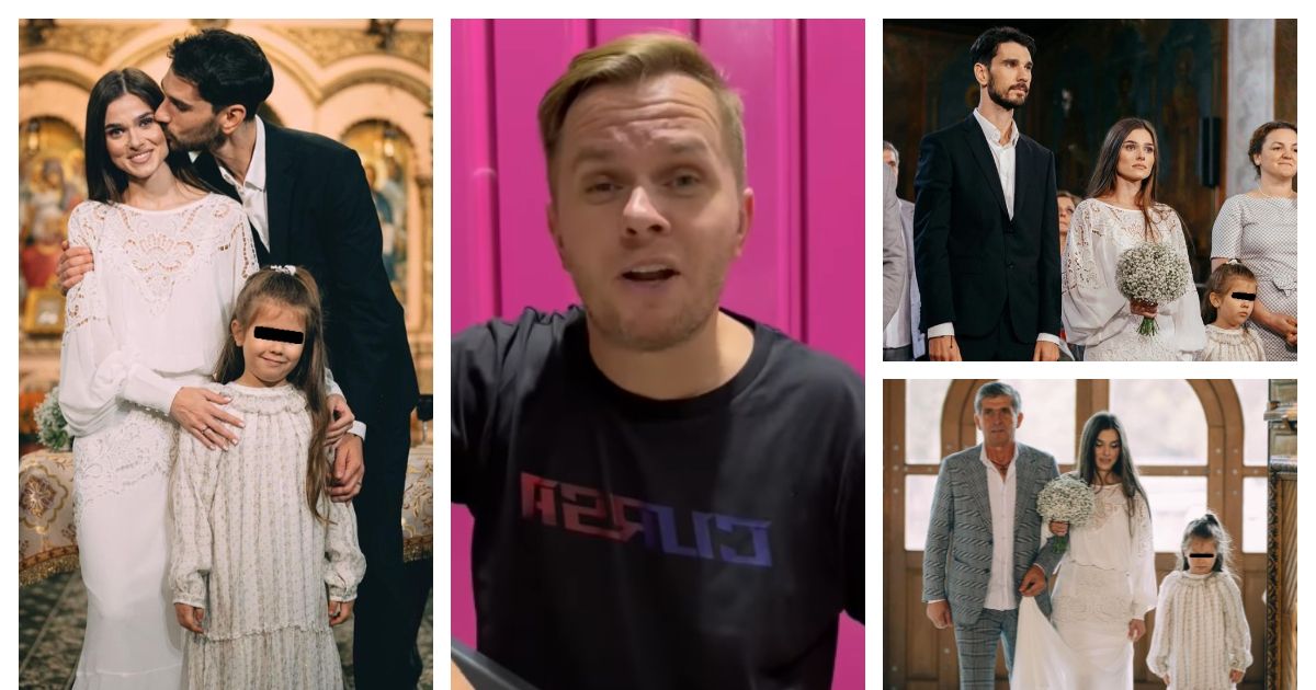 FOTO Codin Maticiuc, imagini de la nunta lui Theo Rose, la care a ...