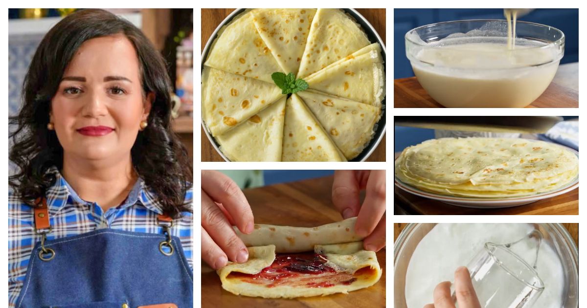 Clătite pufoase și delicioase, rețeta pregătită de Jamila. Cum ...