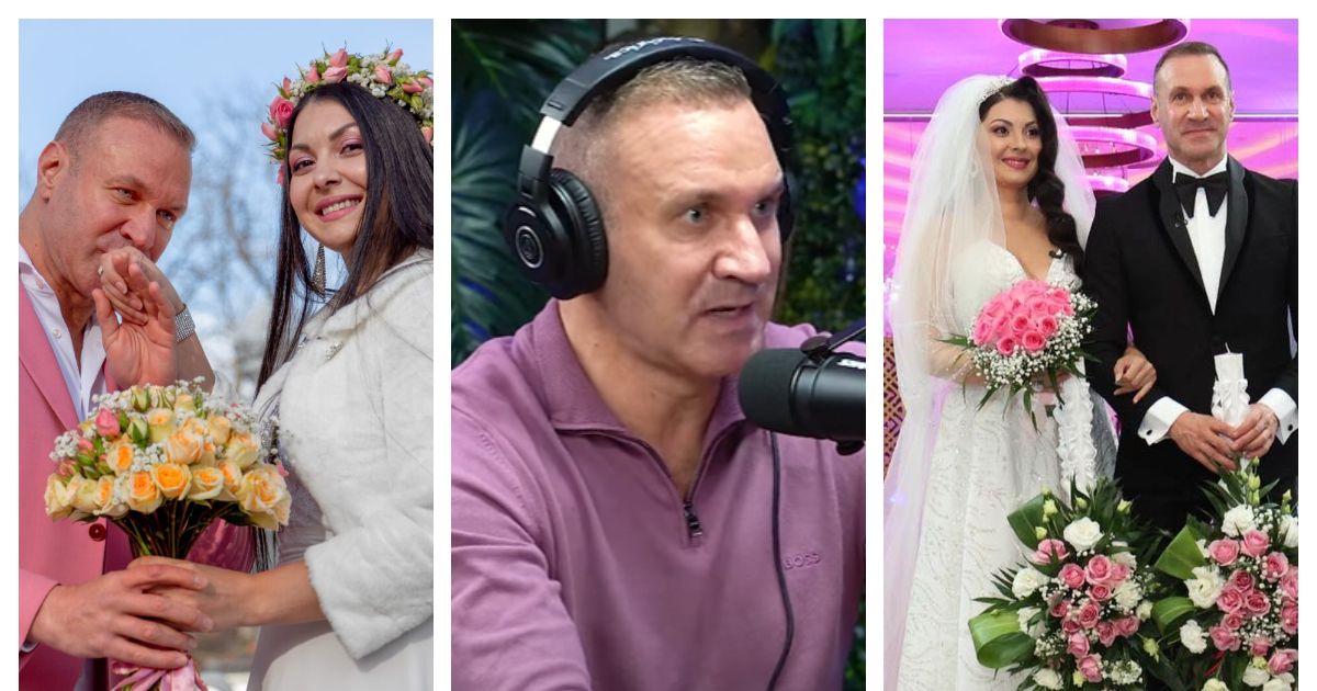 Alin Oprea a organizat toată nunta pentru a-i face un cadou soției sale ...