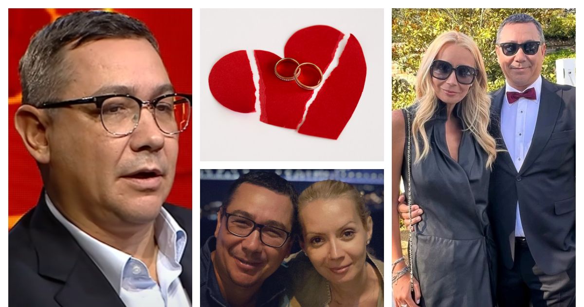 Victor Ponta și Daciana Sârbu au ajuns la divorț! Cei doi aveau ...