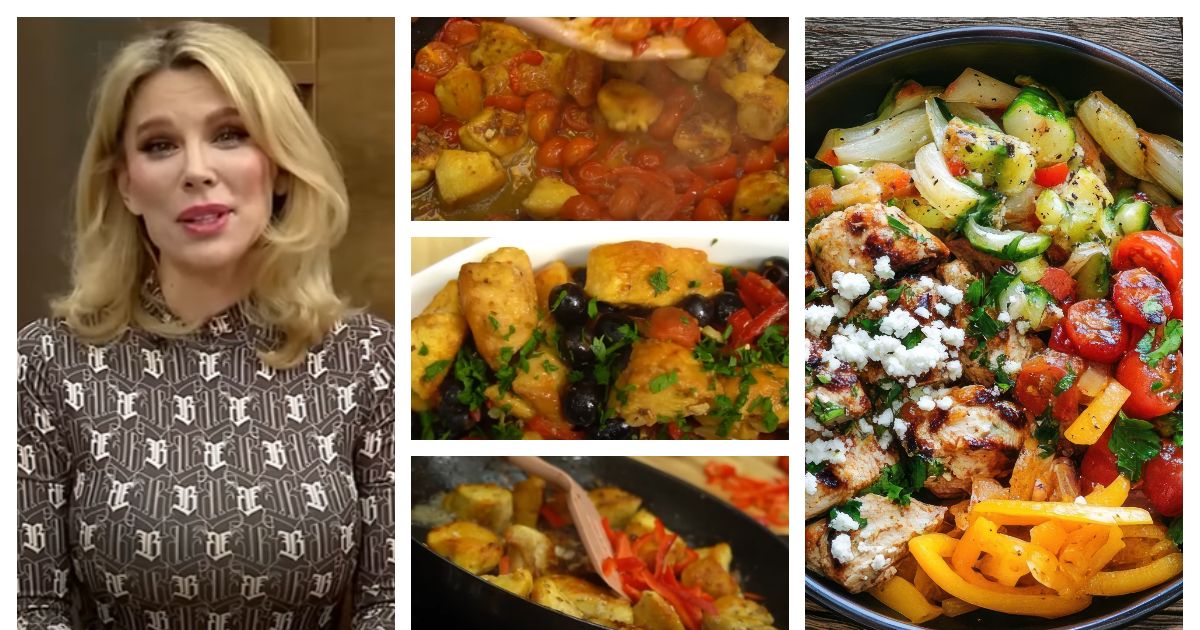 VIDEO Alina Laufer a pregătit pui mediteranean! Alege să îți uimești ...