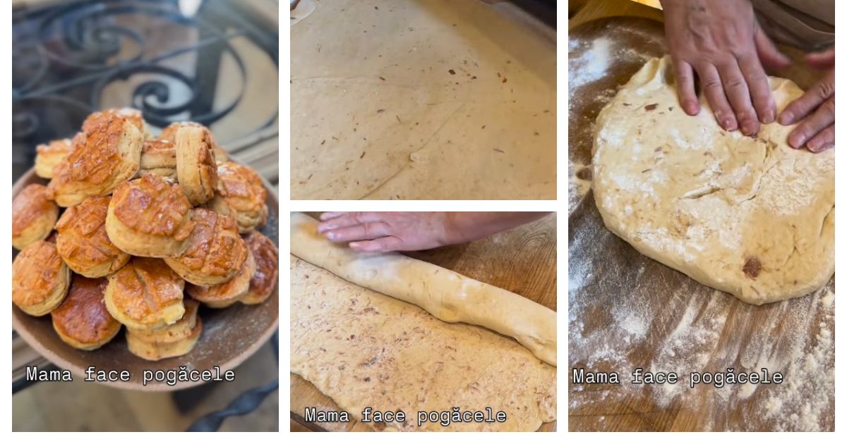 Pogăcele, rețeta pregătită de chef Adi Hădean. “Puteți presăra peste ...