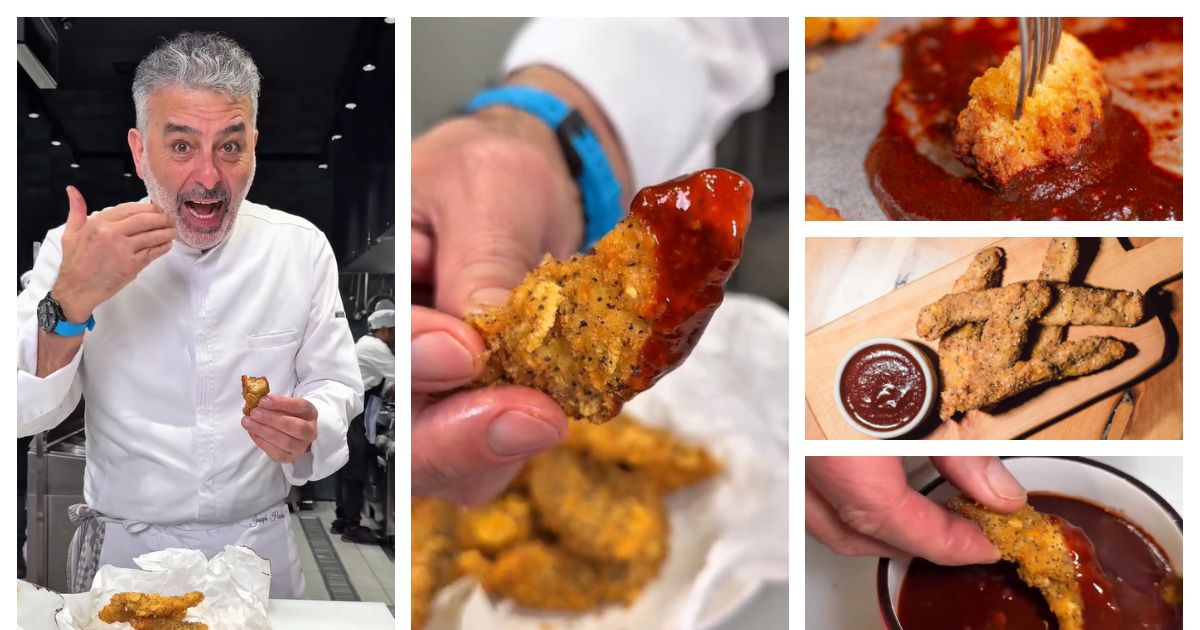 Pui crispy și sos barbecue, rețeta pregătită de chef Joseph Hadad ...