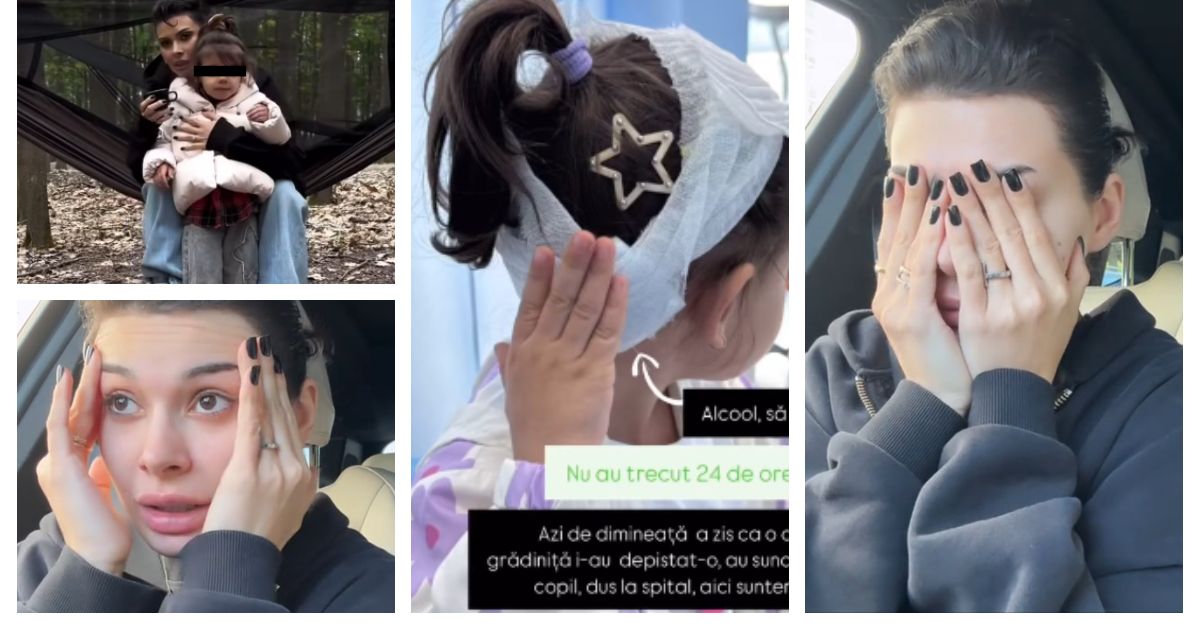 Marisa Paloma, la spital cu fiica ei, după ce a luat o căpușă ...