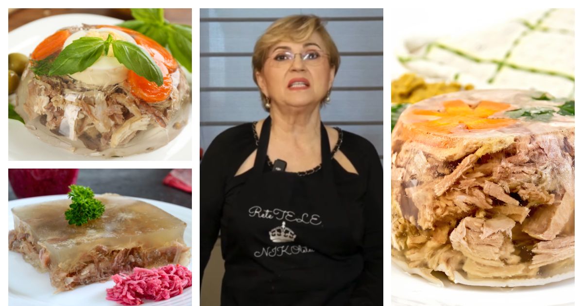 Piftie ca în Banat, rețeta pregătită de Nicoleta Voica. “Toată ...