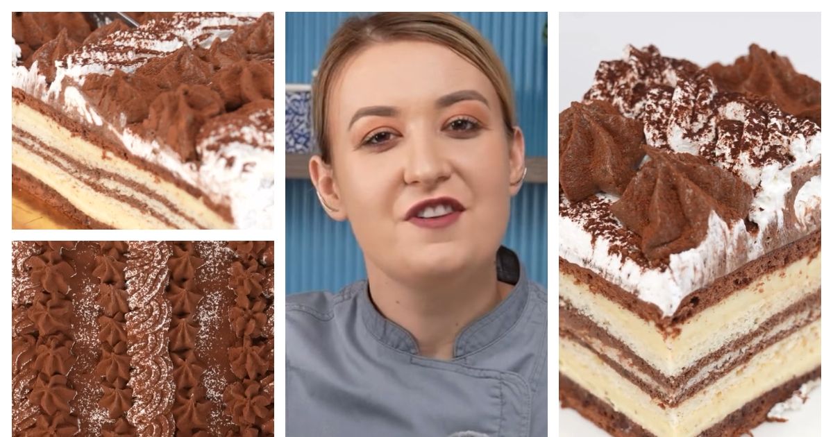 Prăjitura alb și negru, preparată de Roxana Blenche! "Trebuie să lăsăm ...