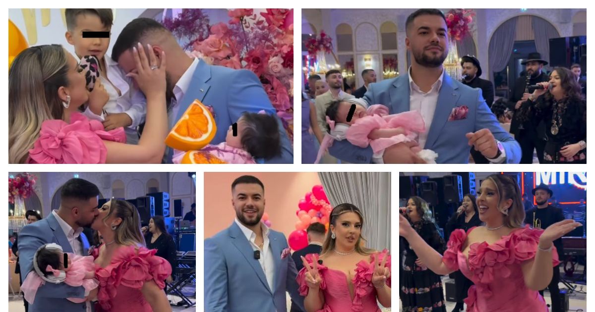 Botezul fiicei lui Culiță și a Danielei Sterp a avut loc ieri! Întregul ...