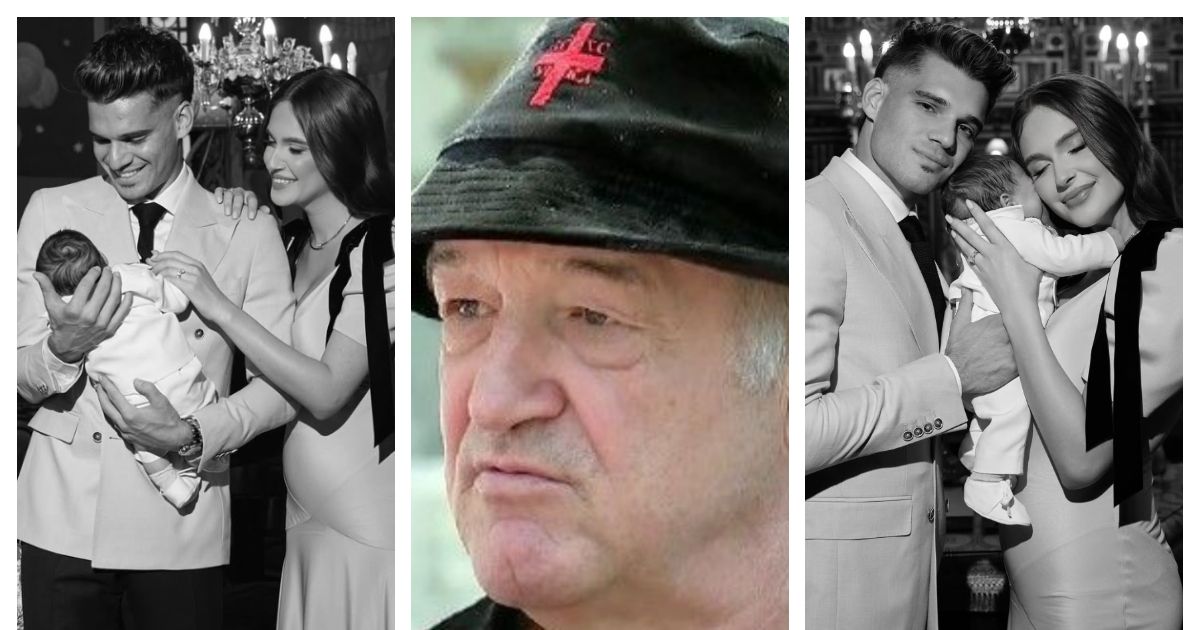 A avut loc botezul fiului Elenei și al lui Ianis Hagi! De ce nu i-a ...