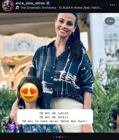 Anca Serea, mesaj emoționat în ziua în care fiul ei a împlinit 10 ani ...