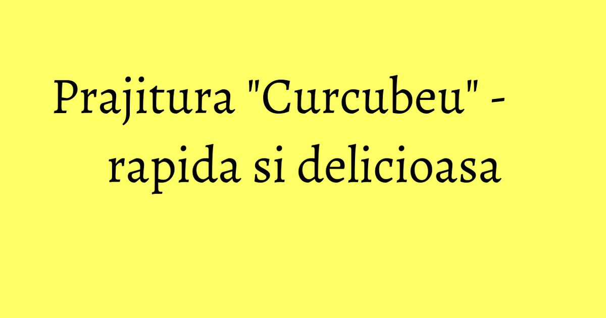 Prajitura "Curcubeu" - rapida si delicioasa - KFetele