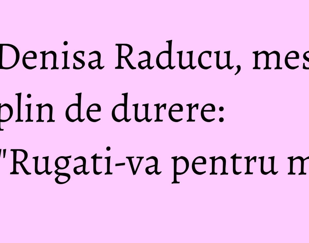Denisa Manelista devenise si mai credincioasa in ultima vreme! Vezi cum ...