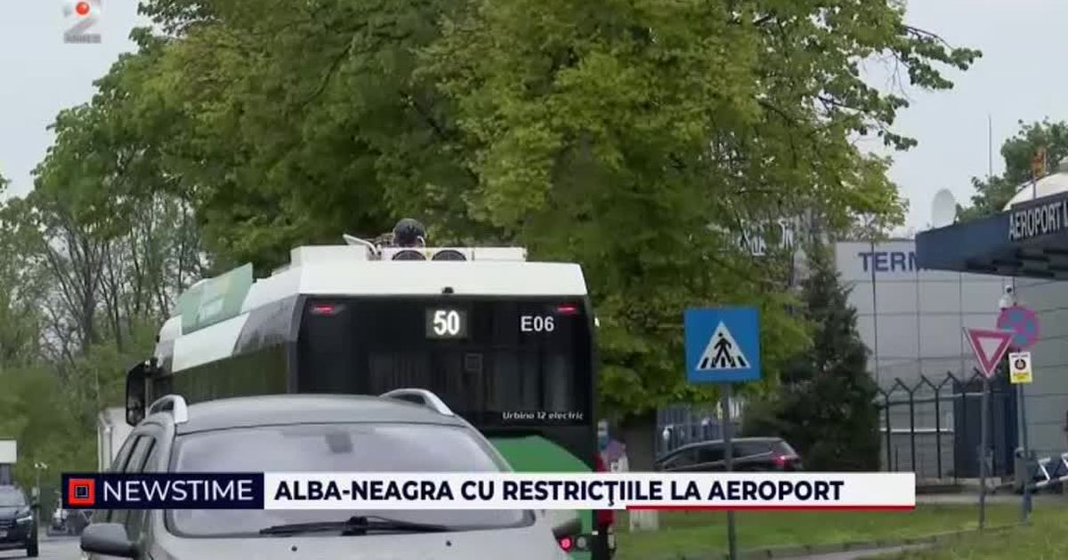 Alba-neagra cu restricțiile la aeroport - KANAL D2