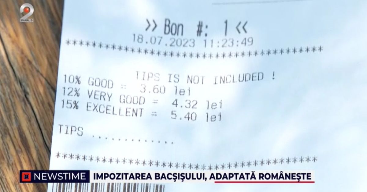 Impozitarea bacșișului, un eșec. Ospătarii spun că măsura luată de ...
