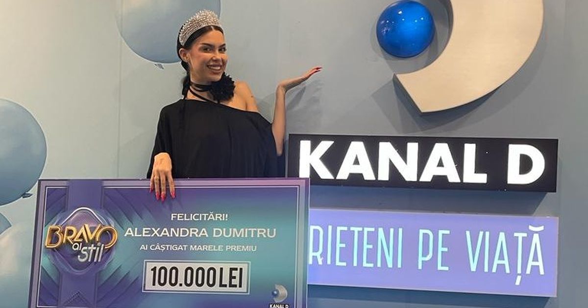 Alexandra Dumitru, câștigătoarea sezonului opt „Bravo, ai stil!”, a ...