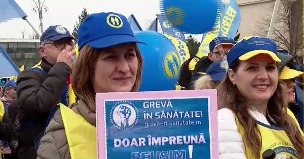 VIDEO Angajații din Sănătate amenință cu greva generală: „Sunt exact ca ...