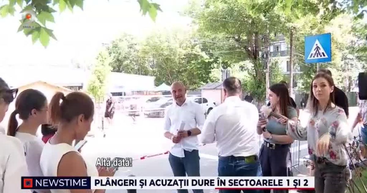 VIDEO Controverse electorale în sectoarele 1 și 2. Se cer renumărarea ...