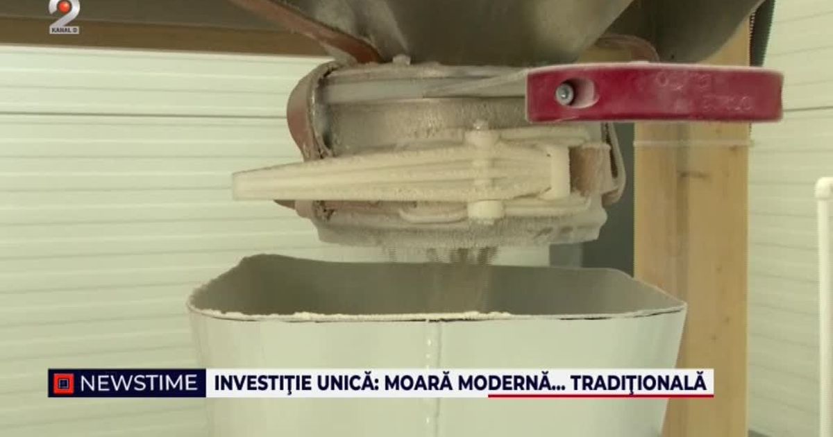 VIDEO Moara Tradițională Automatizată din Olt: Un Proiect Inovator ...