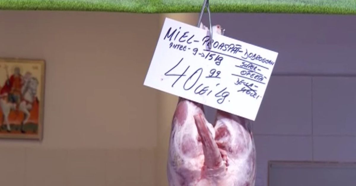 VIDEO Mielul, înlocuit de porc și pui pe masa de Paște. Oamenii au ...