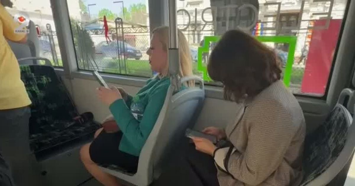 VIDEO Autobuz fără șofer, testat... cu șofer. S-a întâmplat la Iași ...