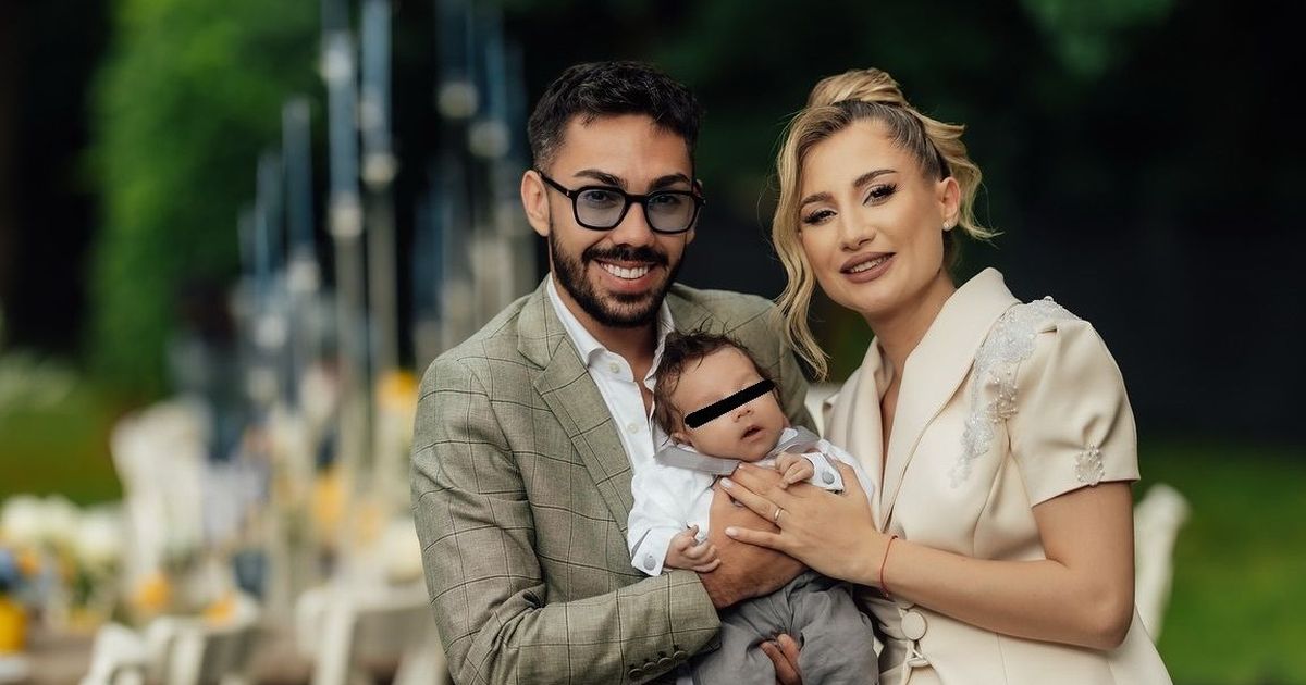 Claudia Puican și Armin Nicoară și-au botezat băiețelul! Cine sunt nașii micuțului Amir Efrem ...