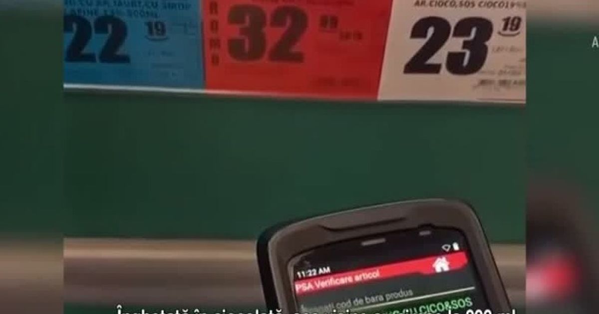 VIDEO Un preț la raft, altul la casă. Motivul pentru care se întâmplă ...