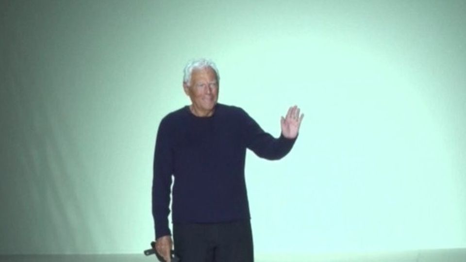 VIDEO Lumea modei în doliu. Giorgio Armani, legendarul creator de modă ...