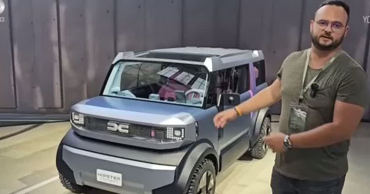 VIDEO Dacia Hipster. Mini-mașina electrică care promite să ...