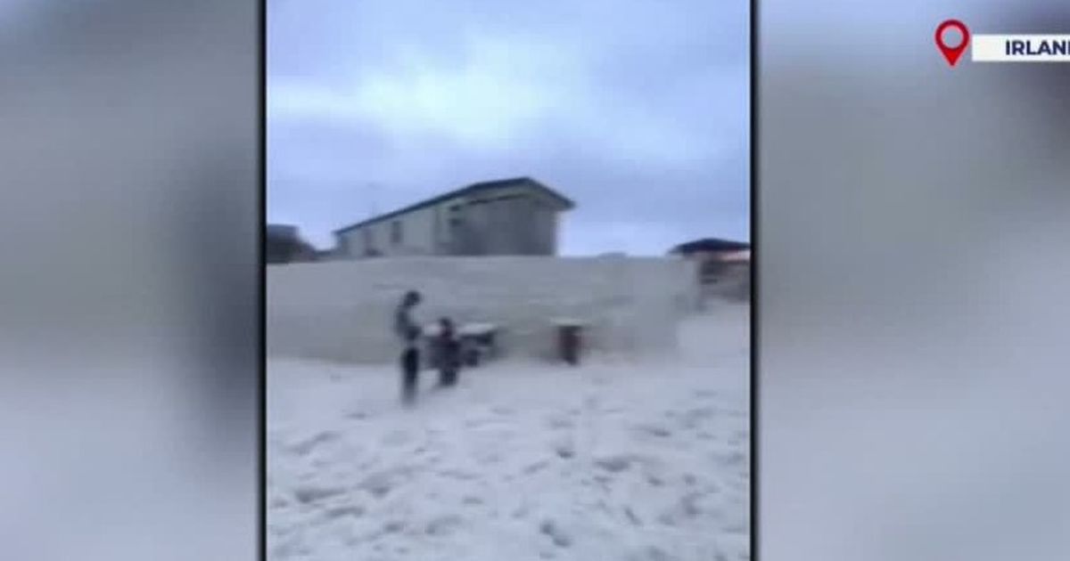 VIDEO Sat pescăresc din Irlanda, acoperit de o cantitate uriașă de ...