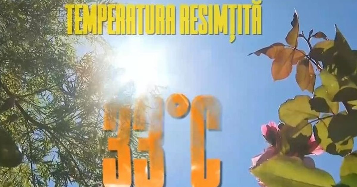 VIDEO Canicula și schimbările bruște de temperatură pun sănătatea în ...