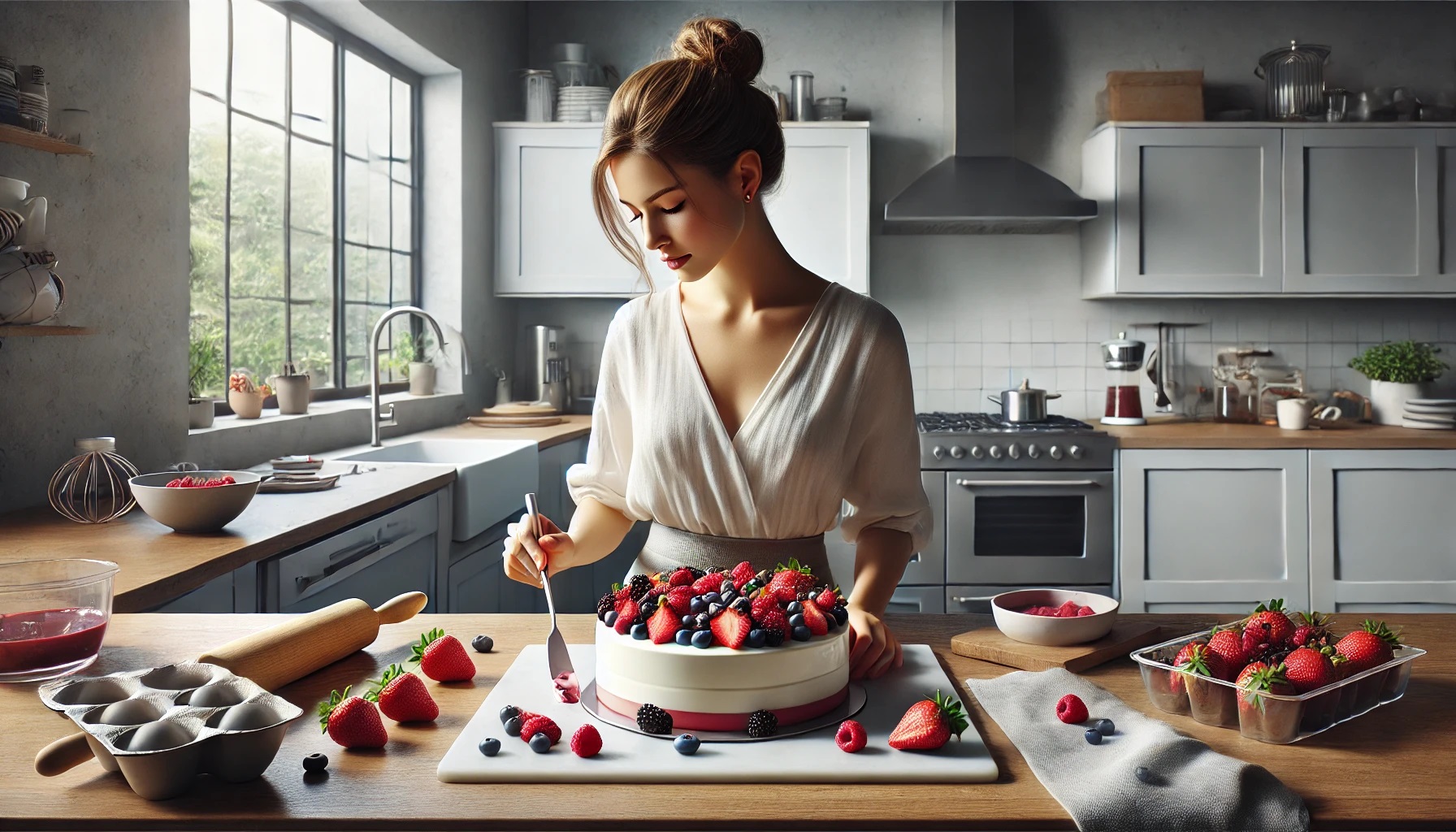 Rețetă de tort mousse cu fructe de pădure: Un desert ideal pentru cei ...