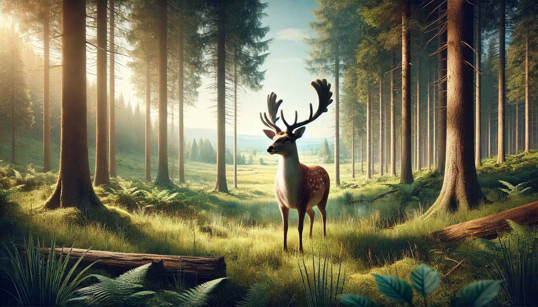 Test de iluzie optică. Tu poți identifica cerbul din imagine? - Cine știe?