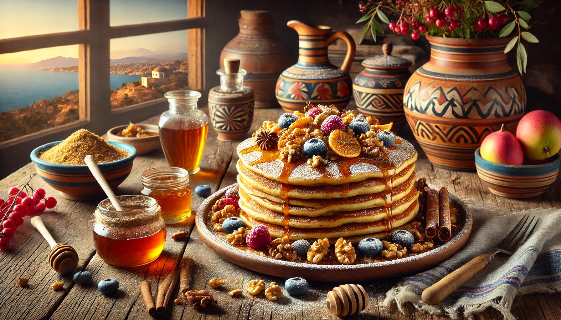 Clătite tradiționale grecești. Cea mai simplă și delicioasă rețetă ...