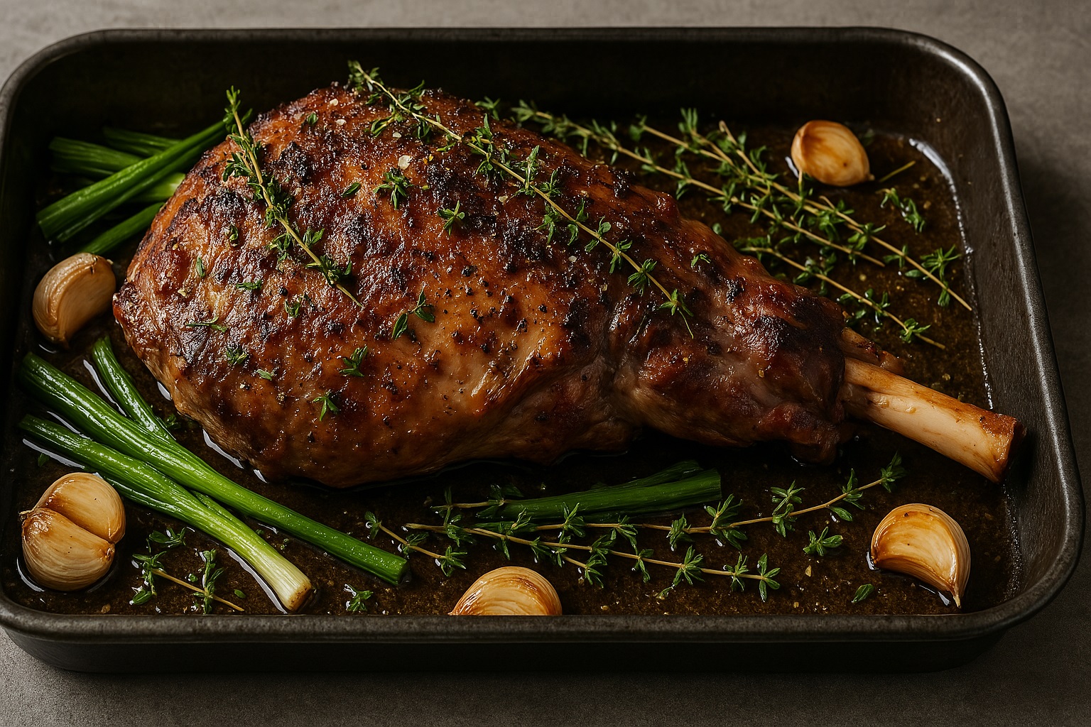 Friptură de miel la cuptor cu vin și usturoi verde. Cum prepari cea mai ...