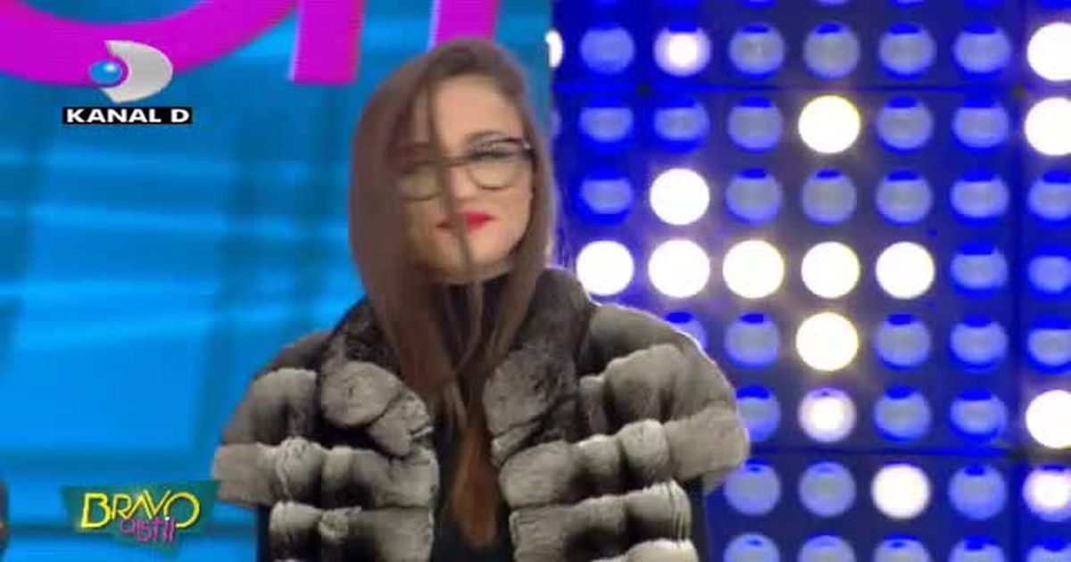VIDEO: WOW! Geanina a venit in platoul "Bravo, ai stil!" si a aratat ...