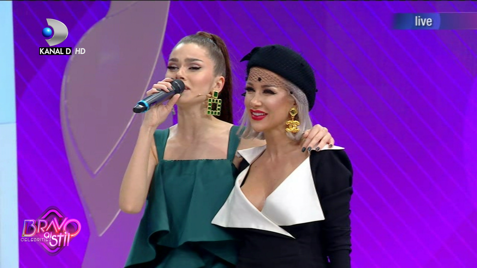 Duet de senzatie intre Raluca Tanase si Theo Rose - Kanal D Romania