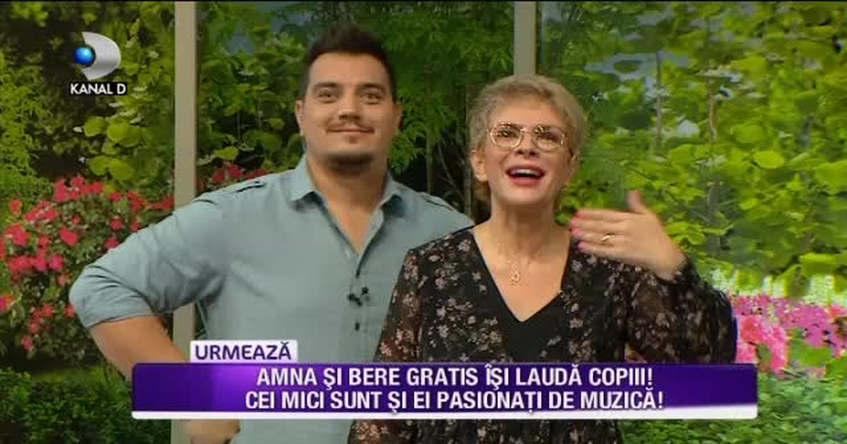 VIDEO: Amna si Bere Gratis fac echipa buna impreuna, pe scena! Iata ce ...