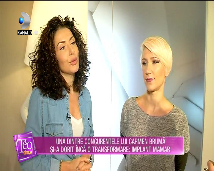 Una dintre concurentele lui Carmen Bruma, transformare totala! - Kanal ...