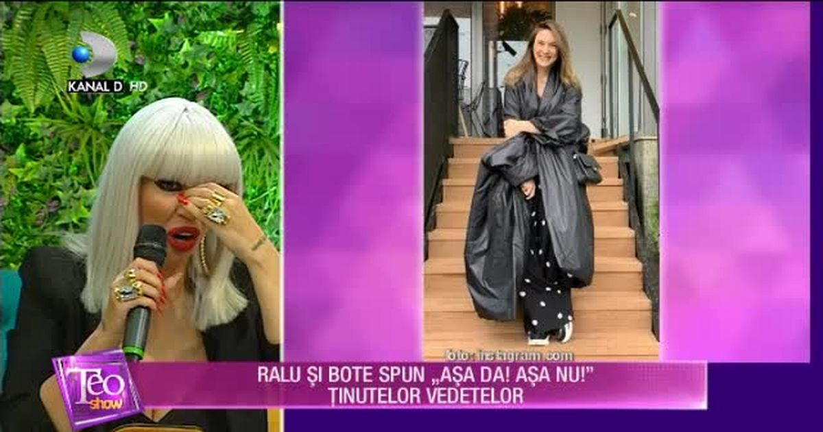 VIDEO: Ralu si Bote spun ''Asa Da, asa NU'' tinutelor vedetelor ...
