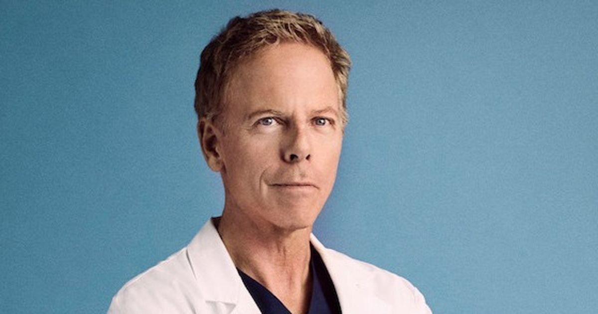 Greg Germann care îl juca pe dr. Thomas Koracick în „Anatomia lui Grey ...