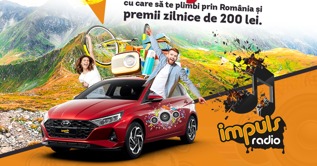 Premi-vara! Radio Impuls te premiază cu o mașină! - Radio Impuls