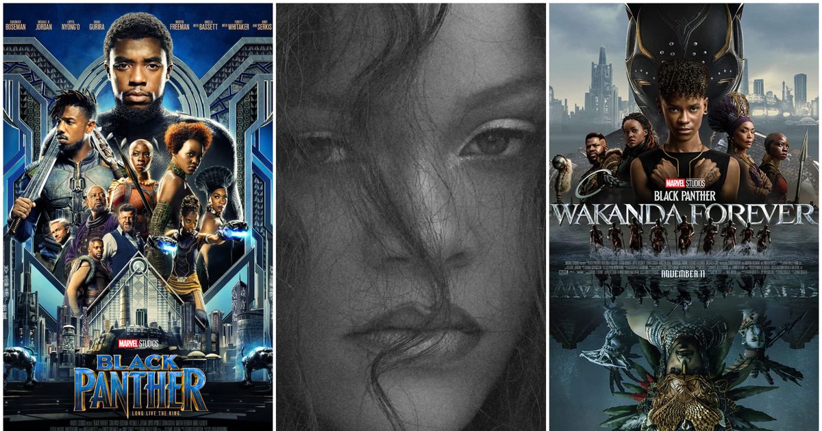 Playlist Pantera Neagra. Apar artiști precum Rihanna, Kendrick Lamar ...