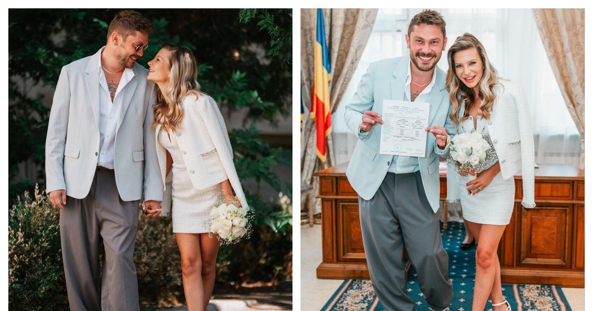 Ana Baniciu și Edy Kovacs s-au căsătorit! Imagini spectaculoase de la ...
