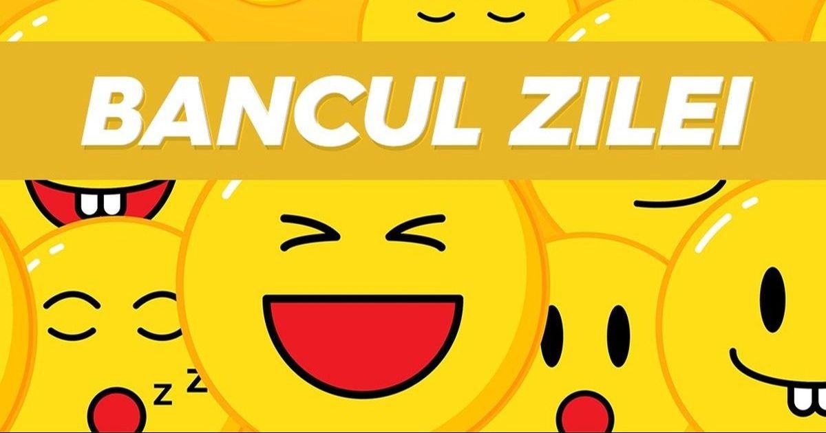 Bancul zilei de vineri, 10 noiembrie 2023: Discuția hilară dintre Bulă și bunicul său: "Dragă ...