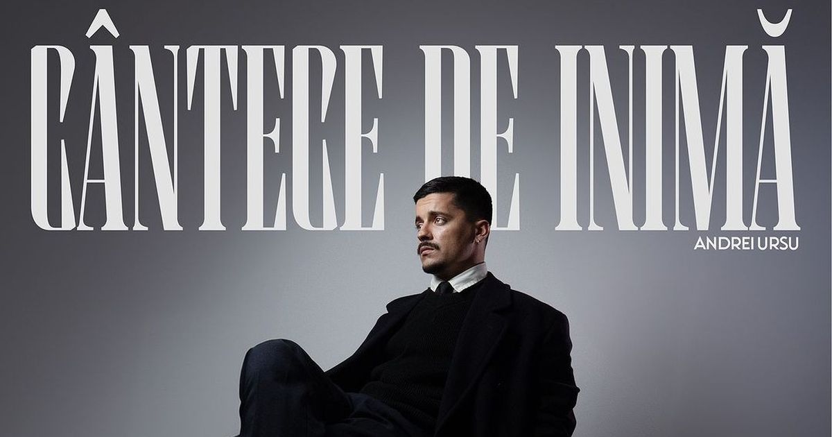 Andrei Ursu a lansat albumul "Cântece de Inimă" - Radio Impuls