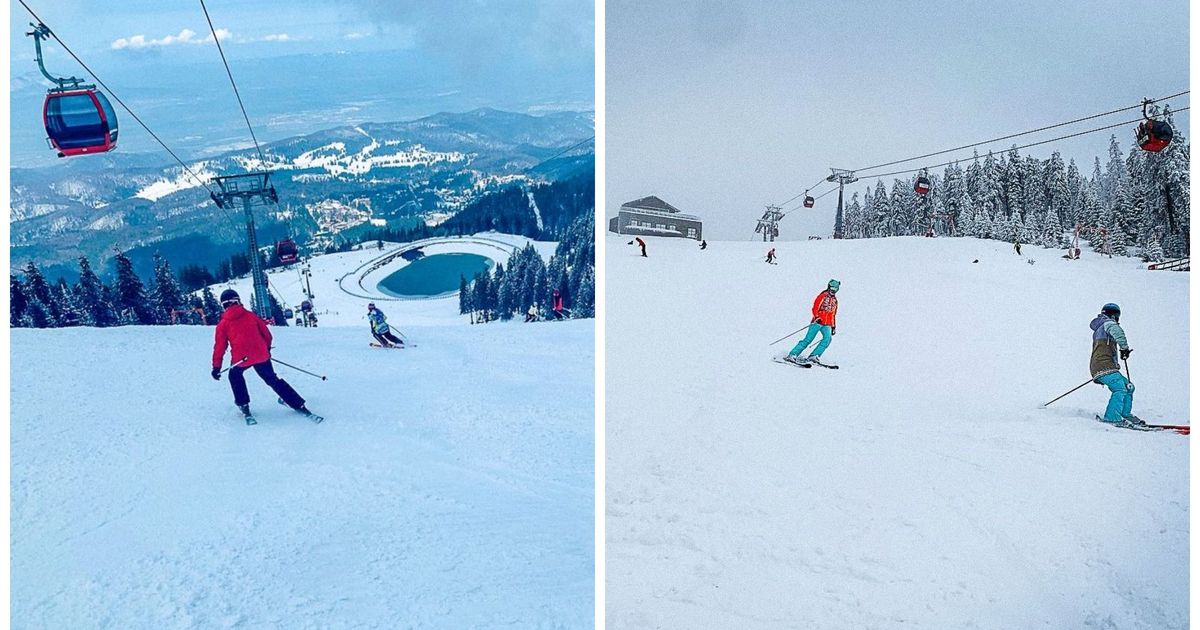 Iubitorii sporturilor de iarnă se bucură de o nouă pârtie de schi in ...