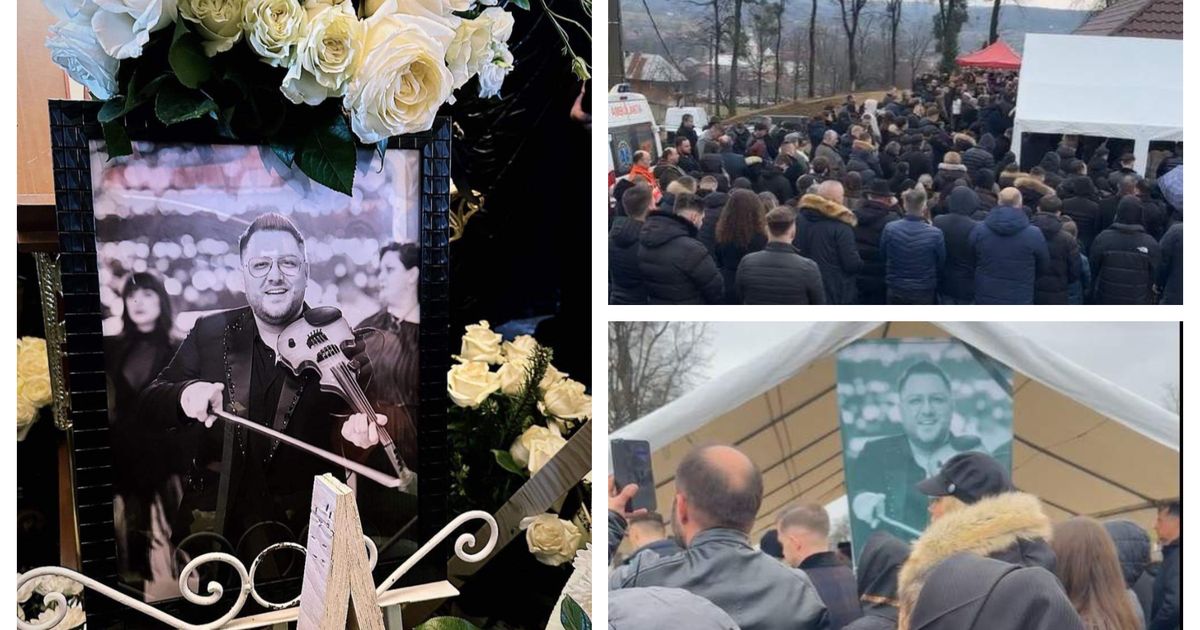 Mama artistului Gabi Stângău, îngenuncheată de durere la căpătâiul ...